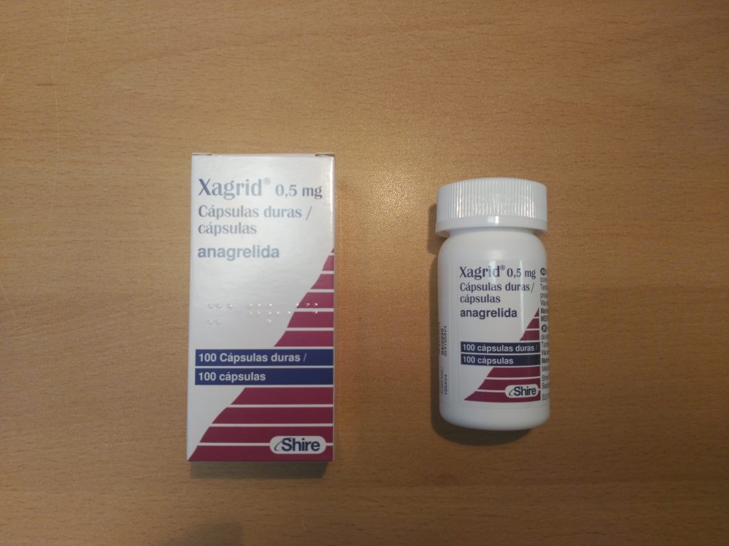 Xagrid® (Anagrelida)