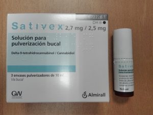 Sativex® (tetrahidrocannabinol/cannabidiol)
